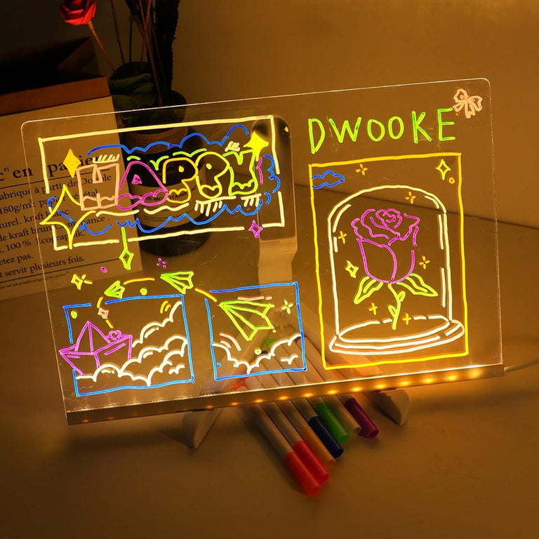LED Glow Drawing Board for Kids! – House Of Books