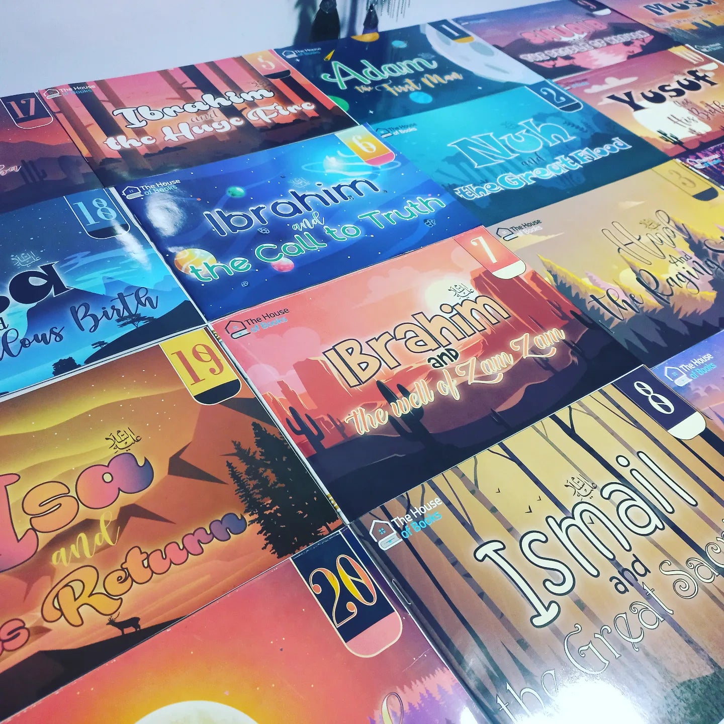 Prophets' Stories from Quran (20 Books Box Set) – House Of Books