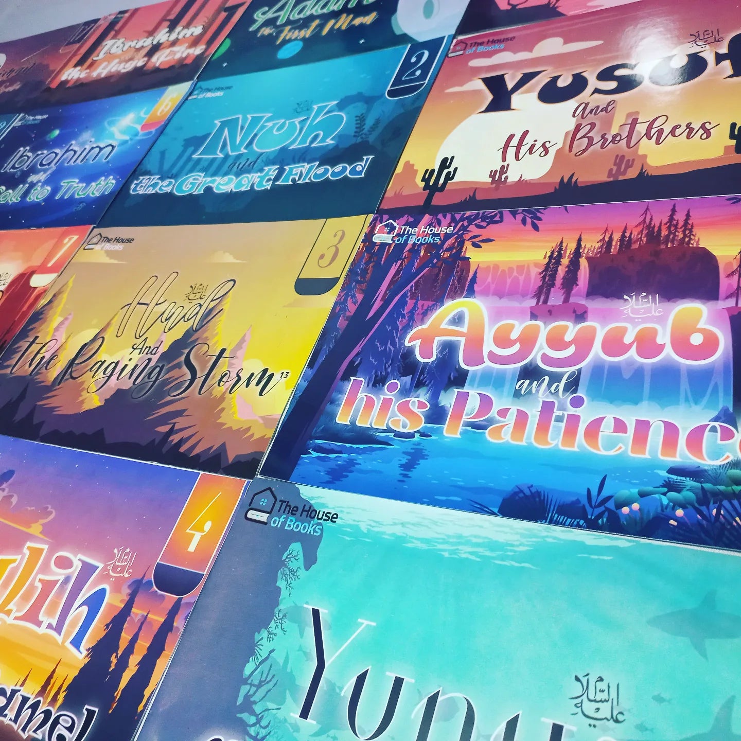 Prophets' Stories from Quran (20 Books Box Set) – House Of Books