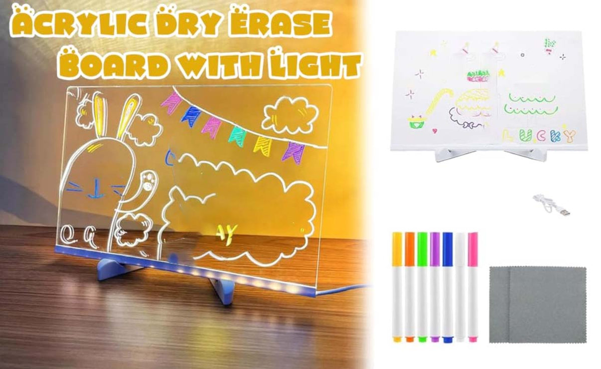 LED Glow Drawing Board for Kids! – House Of Books