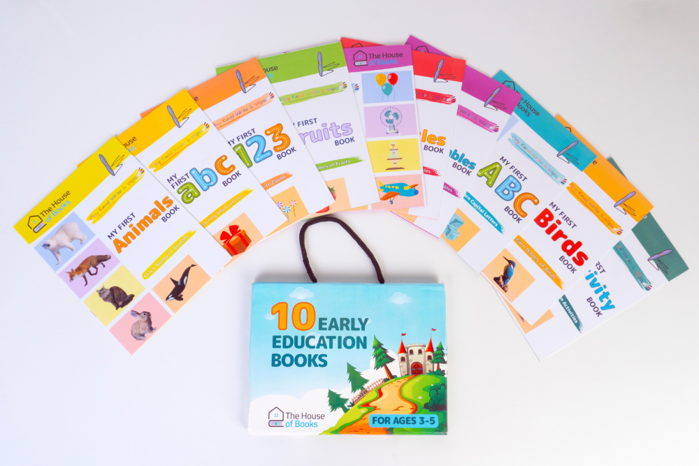 10 Write & Wipe Children Books Set – House Of Books